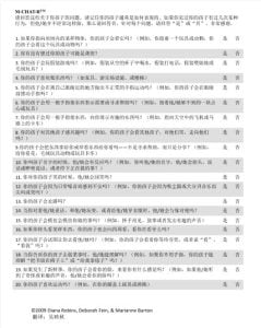 M-CHAT-R/F Understanding Your Child | MARF